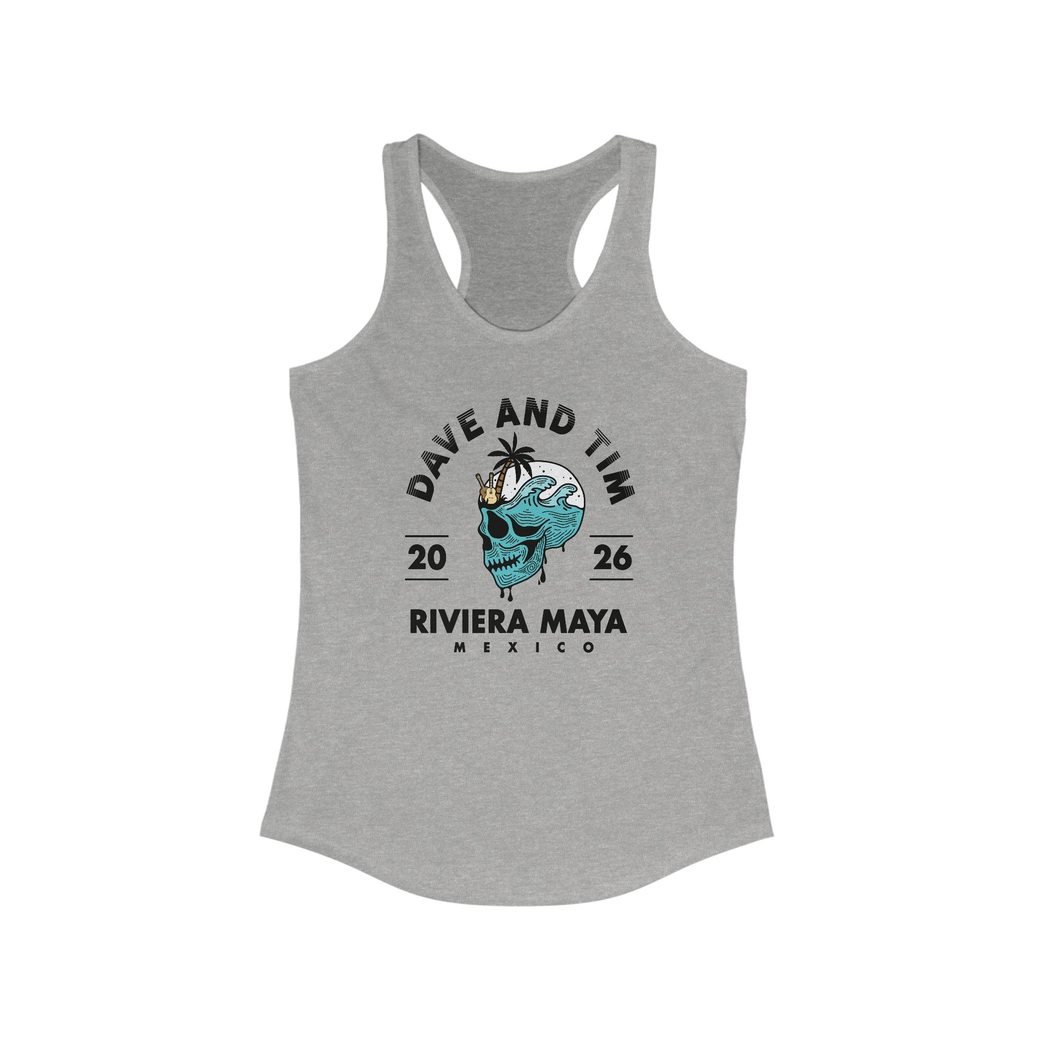 D&T Skull Palm Trees 2026 Woman's Tank – Wicked Leap