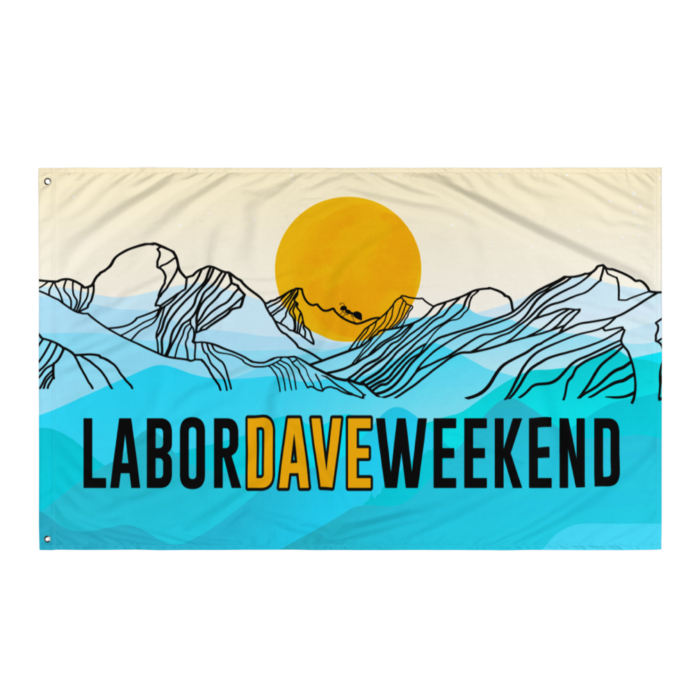 Labor Dave Weekend Flag 36x60 – DMSC Designs