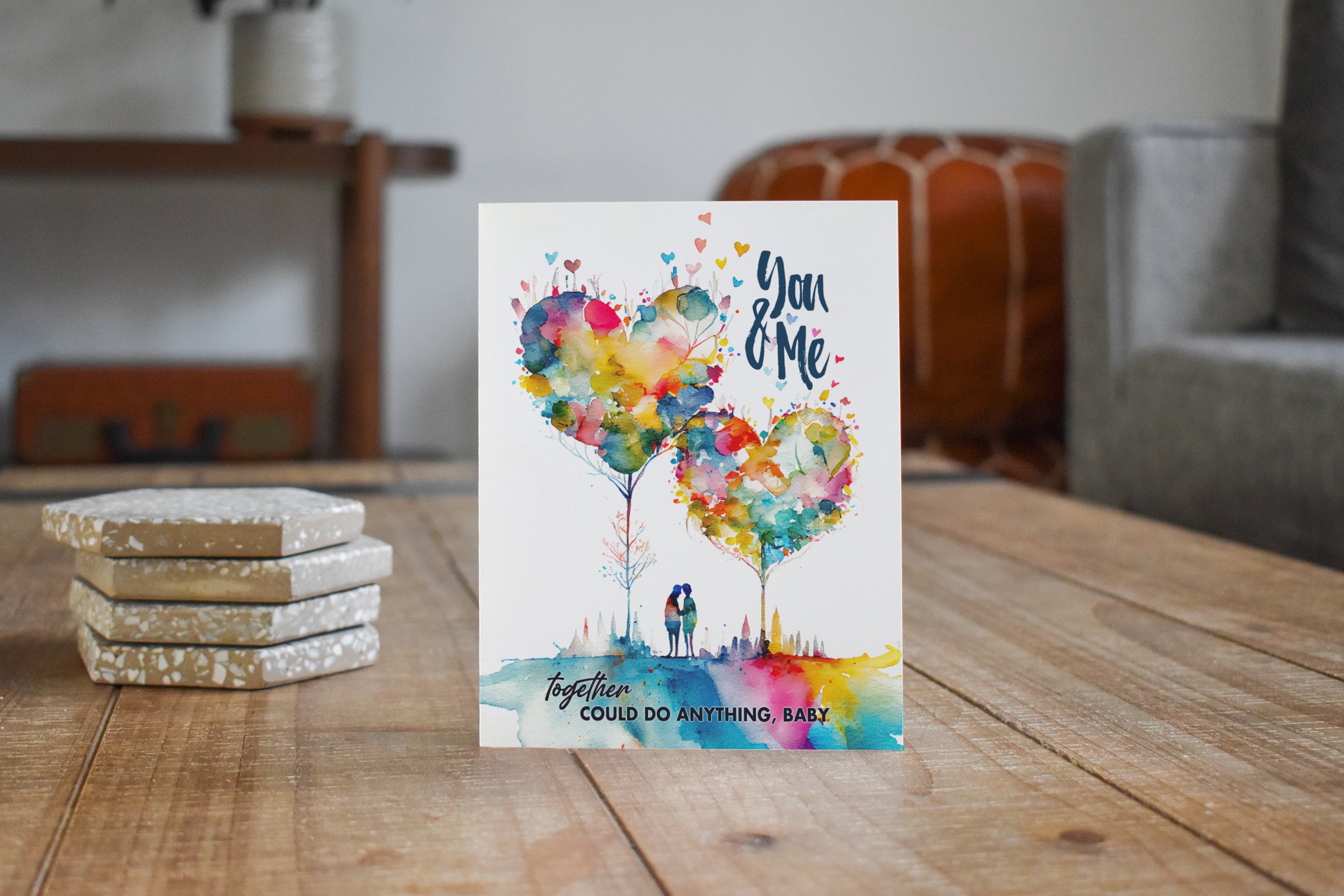 You And Me Greeting Card – Wicked Leap