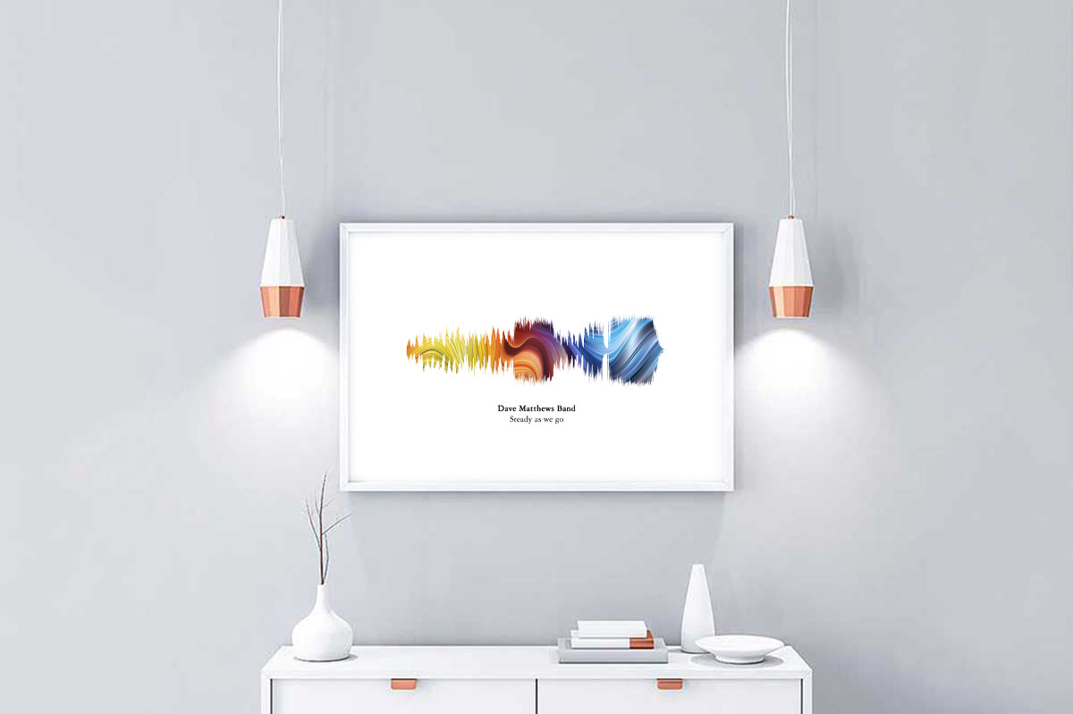 Waves of Color Custom Watercolor Soundwave Art – Wicked Leap